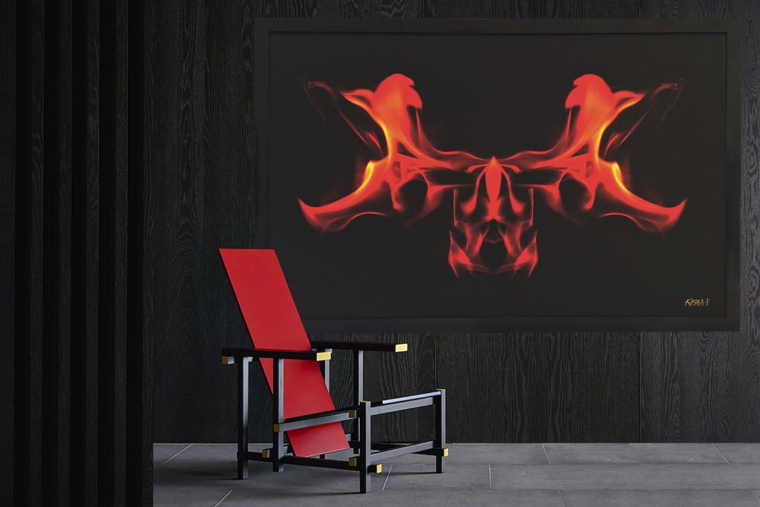 SCREAMING DEMON - Palm Beach Art, Antique & Design Showroom