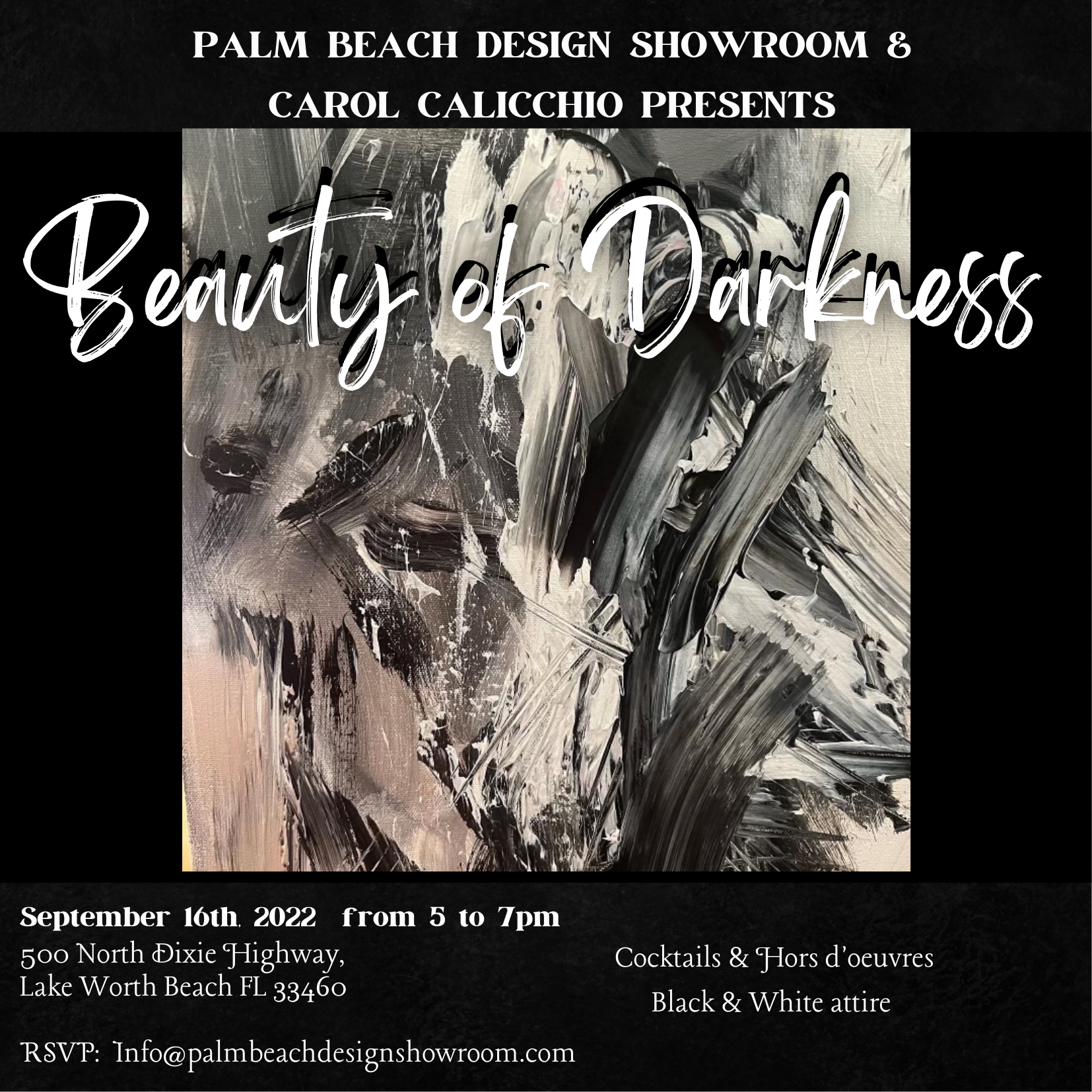 "Beauty of Darkness" | Carol Calicchio - Palm Beach Art, Antique ...